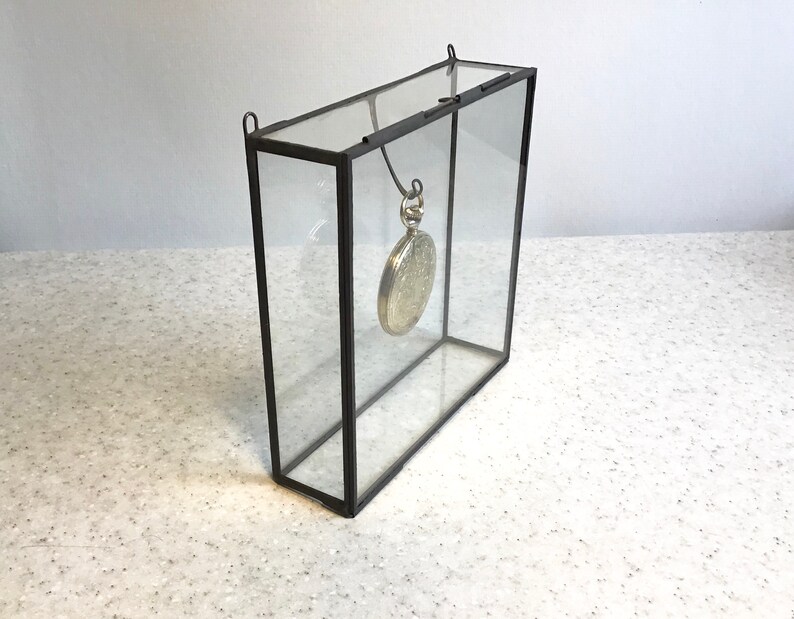 Double Watch Display - Wall Hanging Shadow Box - or Mantle Style - Etsy