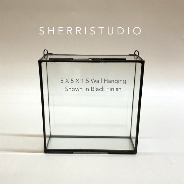 Glass Shadow Boxes 5x5 - Etsy