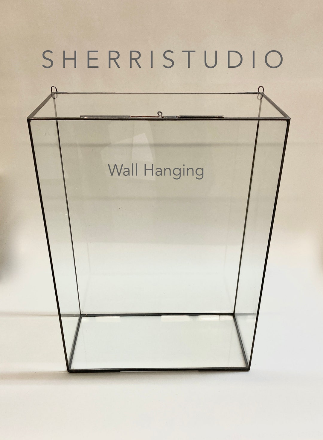 9 X 12 X 6" Deep Wall Hanging Shadow Box Frame - Clear Glass Display ...