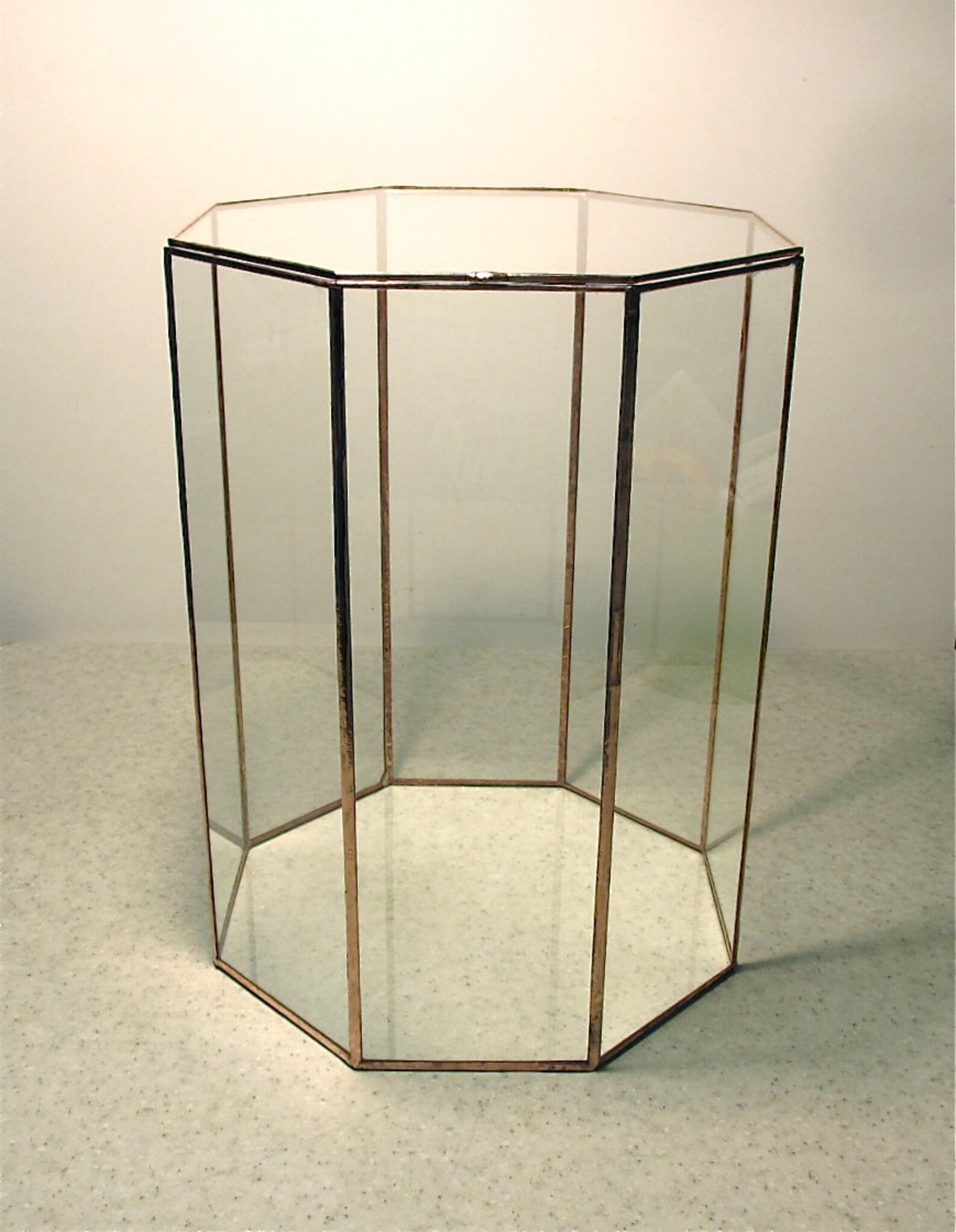 9 or 10 Diameter X 12 Tall Octagon Glass - Etsy