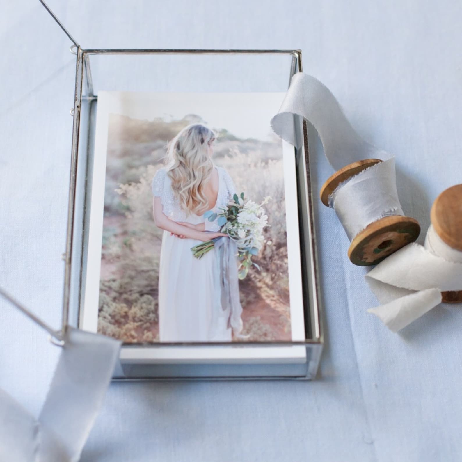 One Single Clear Glass Photo Box 4x6 4.5x6 or 5x7 Inches | Etsy