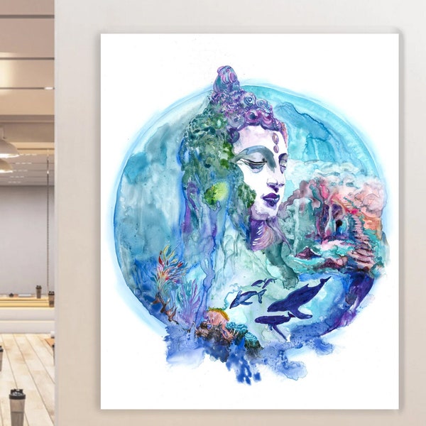 Water the Planets Poster - Etsy