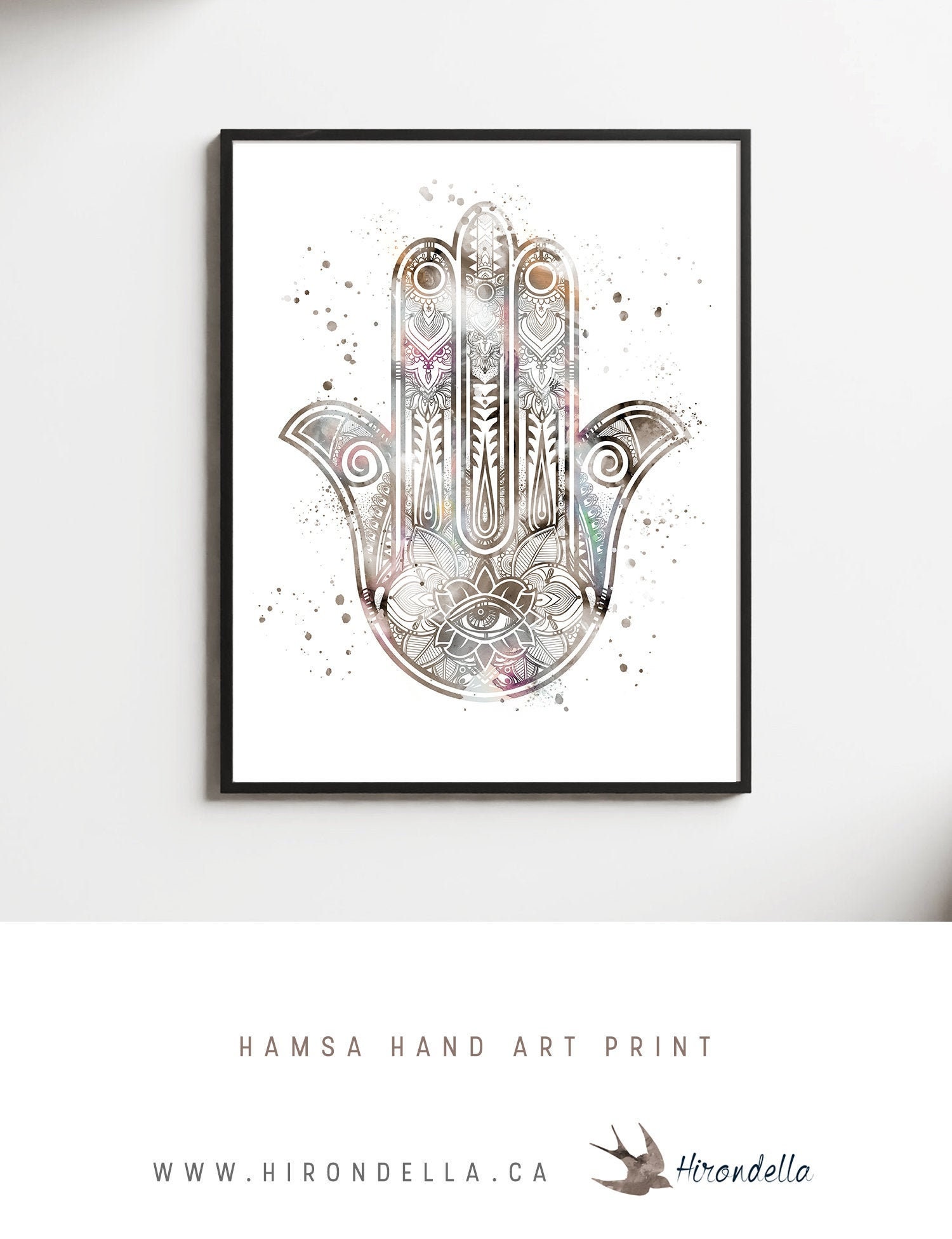 Jewish Hamsa Drawing