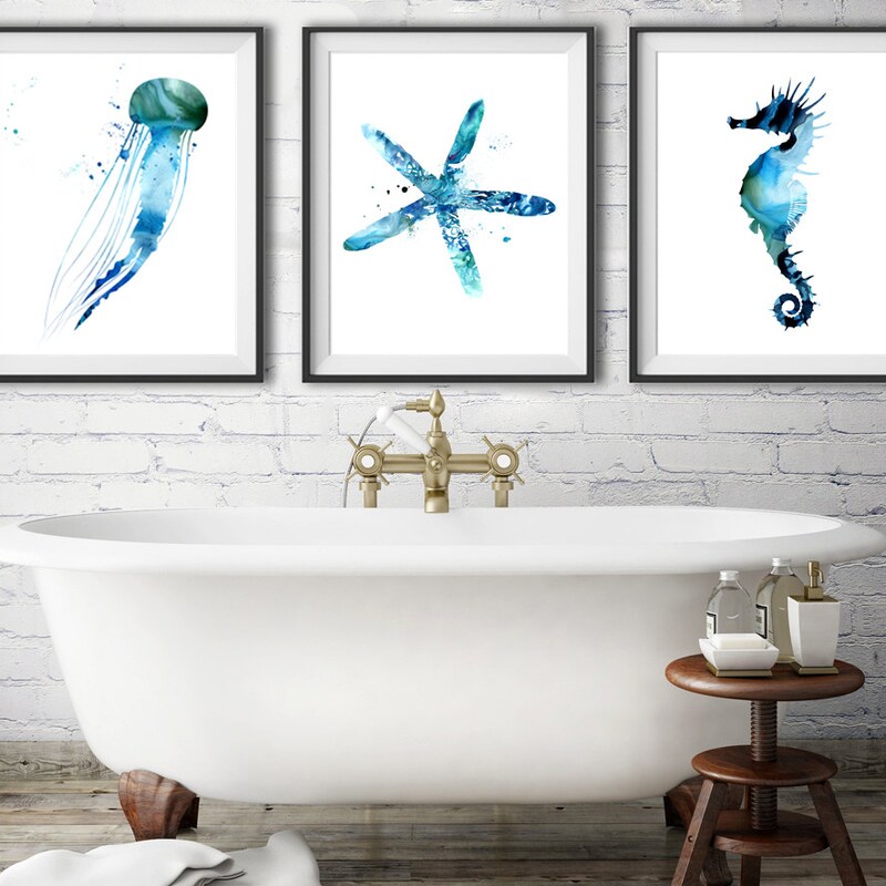 Sea Life Art Prints - Etsy