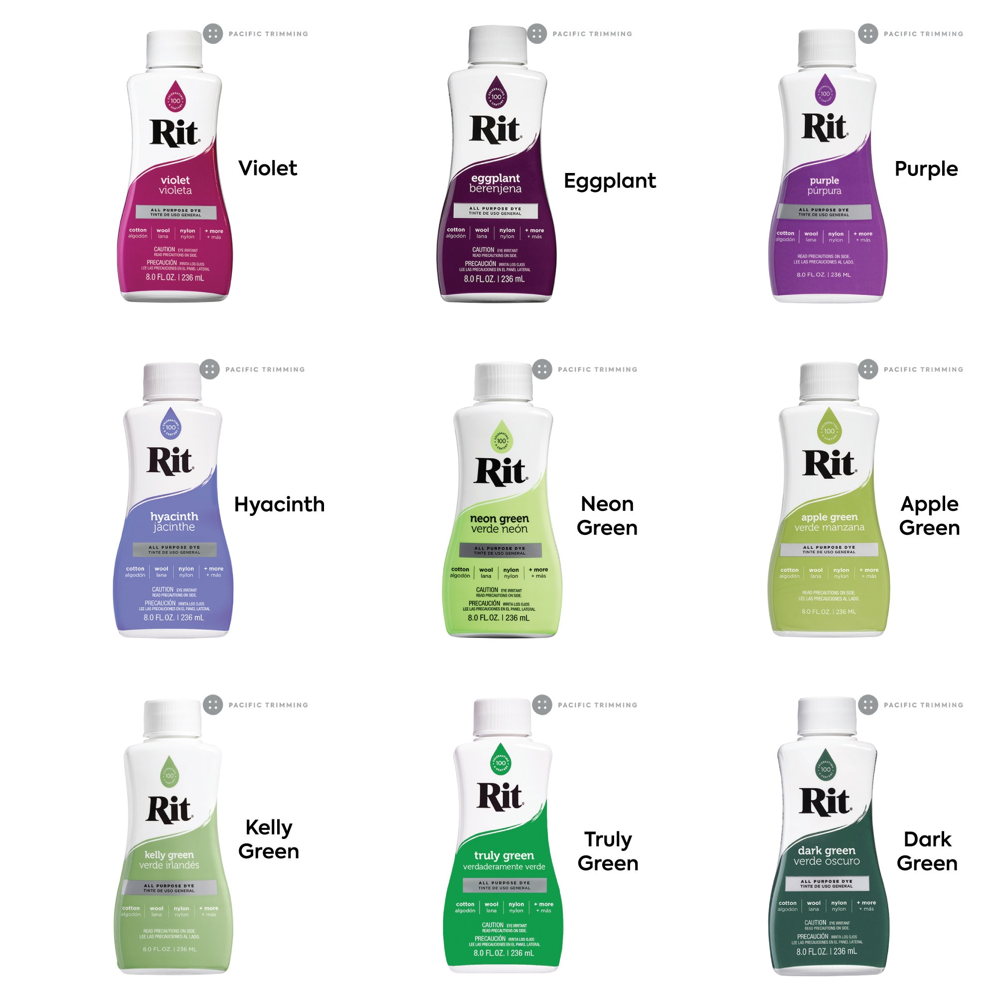 Rit All Purpose Liquid Dye All Colors - Etsy Australia