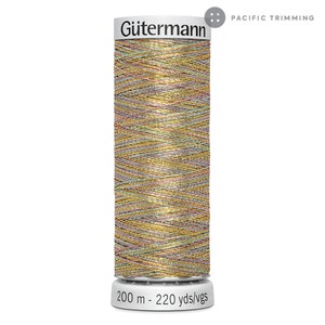 Gutermann Dekor Metallic Embroidery Thread 200M 29 Colors - Etsy