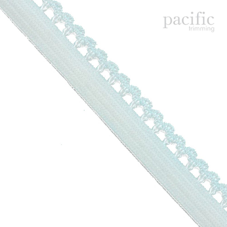 3/8 Inch Picot Edge Lingerie Elastic Multiple Colors - Etsy