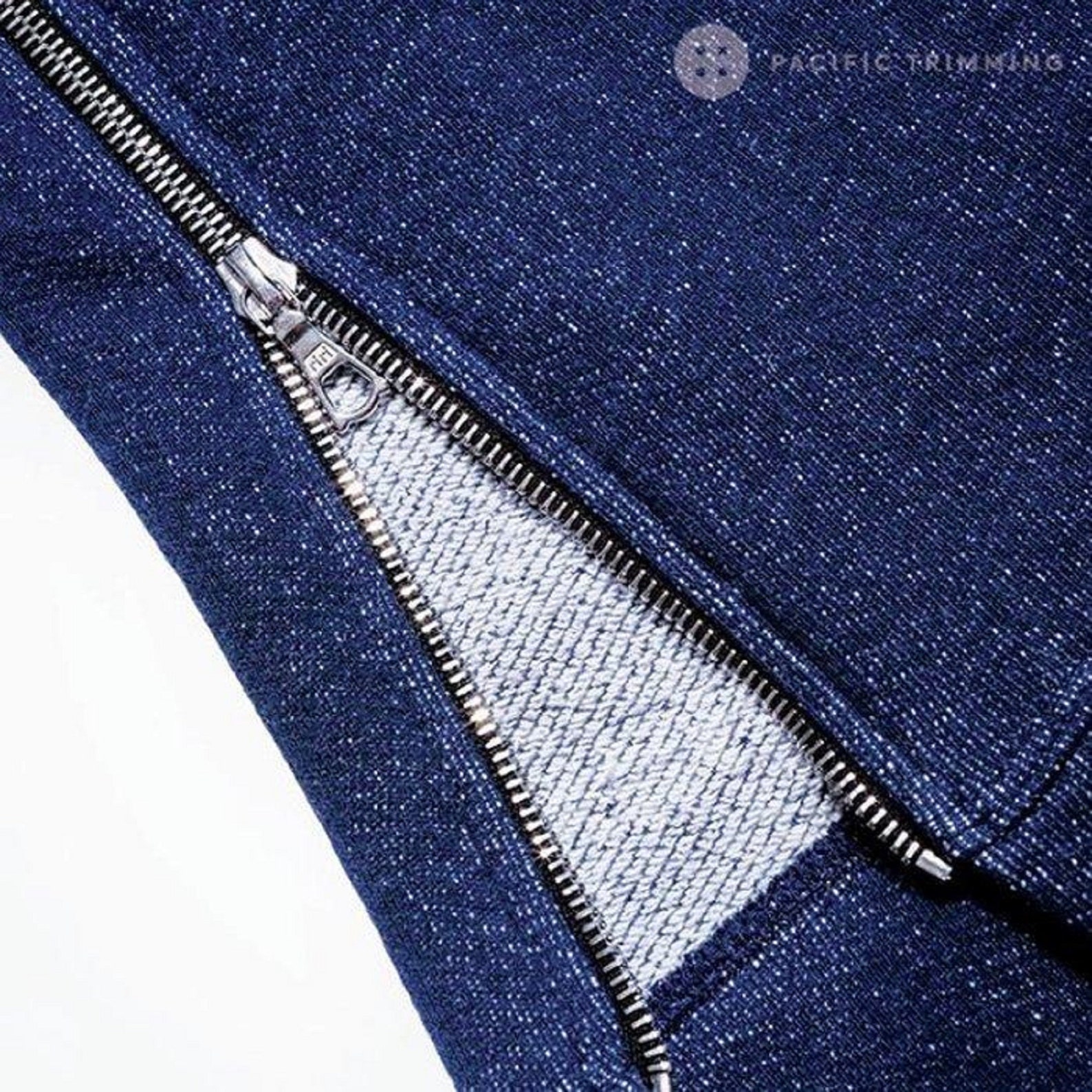 Riri M4 One Way Nickel Teeth Zipper custom Cut to Length - Etsy