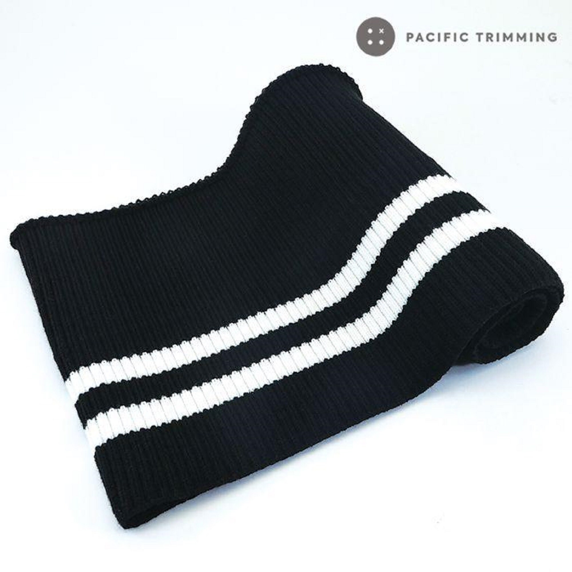 Chunky Two Line Striped Rib Knit Multiple Colors - Etsy