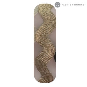 Metallic Ric Rac Rick Rack Trim Multiple Colors and Sizes - Etsy