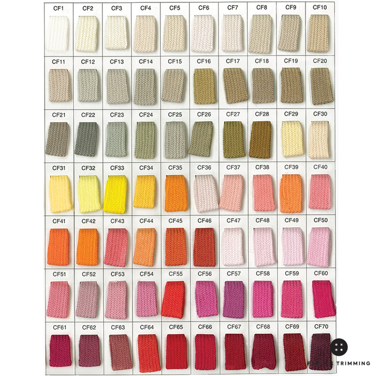 3/8" Cotton Flat Drawstring Cord Multiple Colors - Etsy