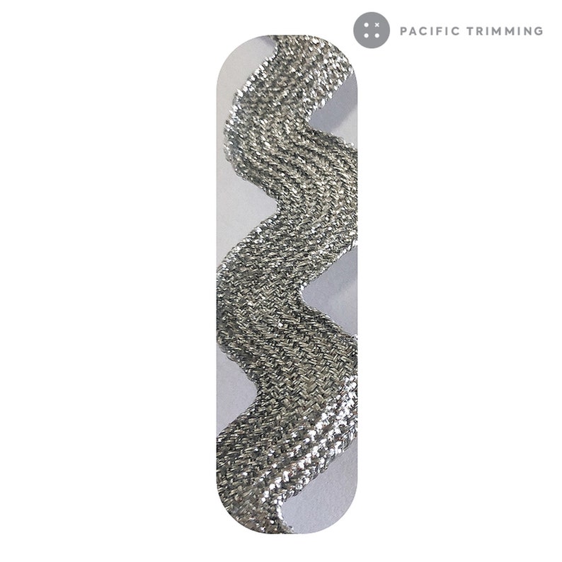Metallic Ric Rac Rick Rack Trim Multiple Colors and Sizes - Etsy