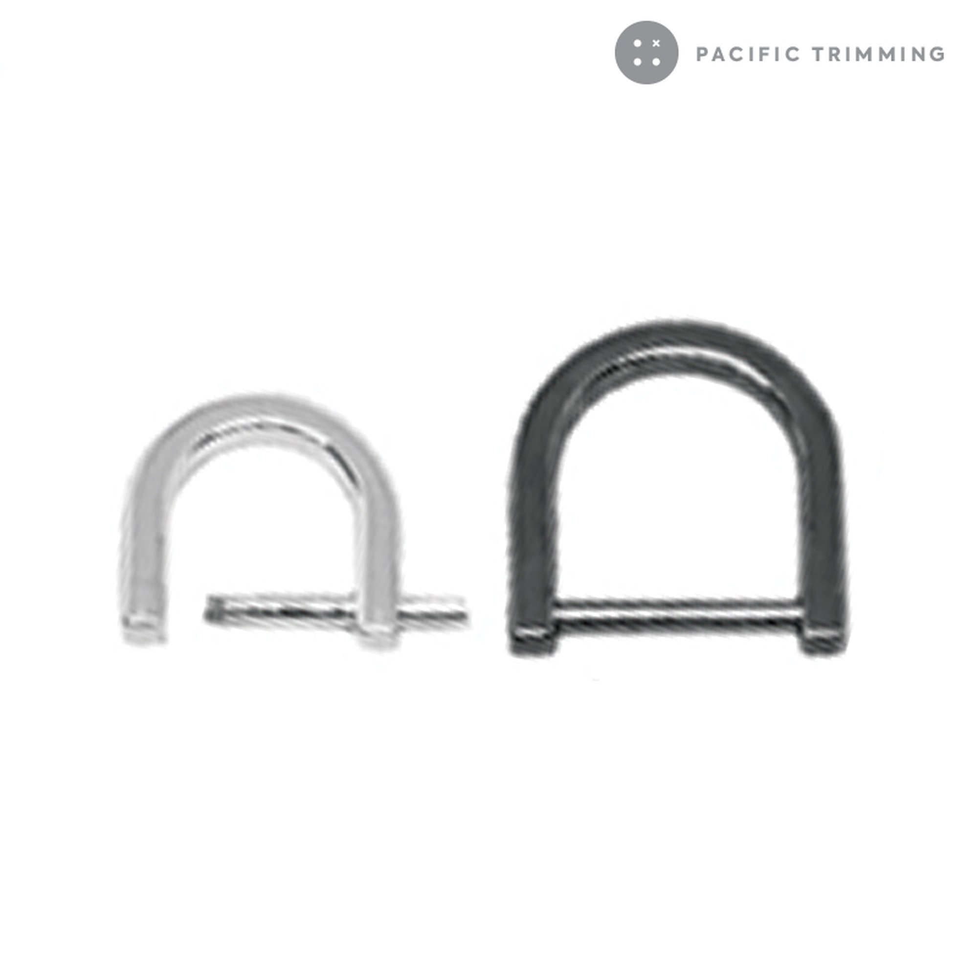 D Rings Screw in Shackle Multiple Colors and Sizes - Etsy