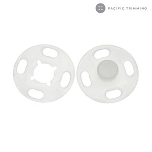 Clear Transparent Round Sew on Snaps Multiple Sizes - Etsy