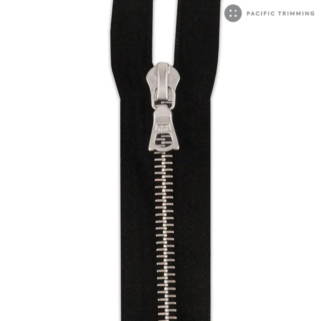 Riri M4/M6/M8 One Way Titanium Teeth Metal Zipper (matte Finish ...