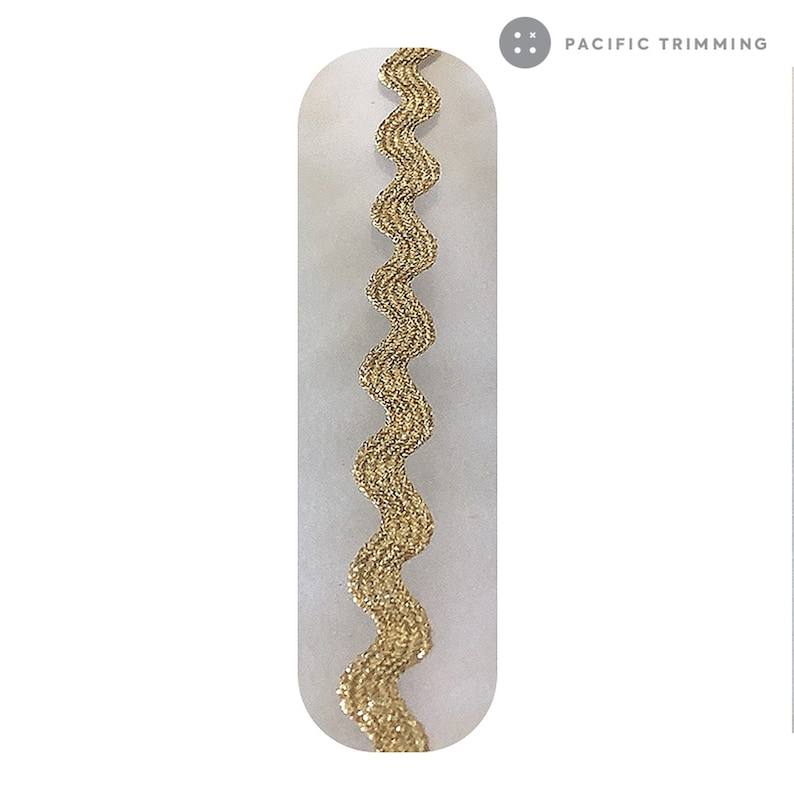 Metallic Ric Rac Rick Rack Trim Multiple Colors and Sizes - Etsy