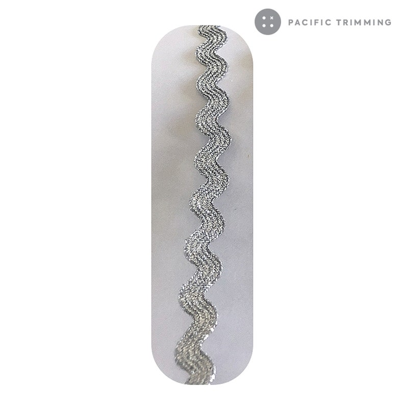 Metallic Ric Rac Rick Rack Trim Multiple Colors and Sizes - Etsy