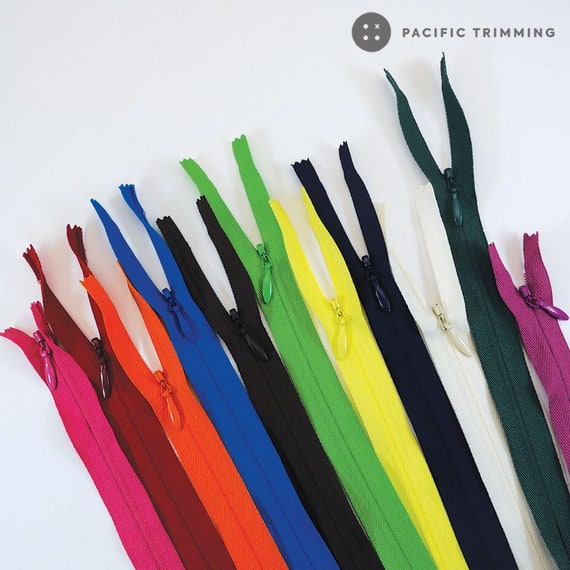 YKK Conceal Invisible 2 Zipper Closed End 8 16 - Etsy