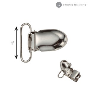Metal Suspender Clips Multiple Sizes and Colors - Etsy
