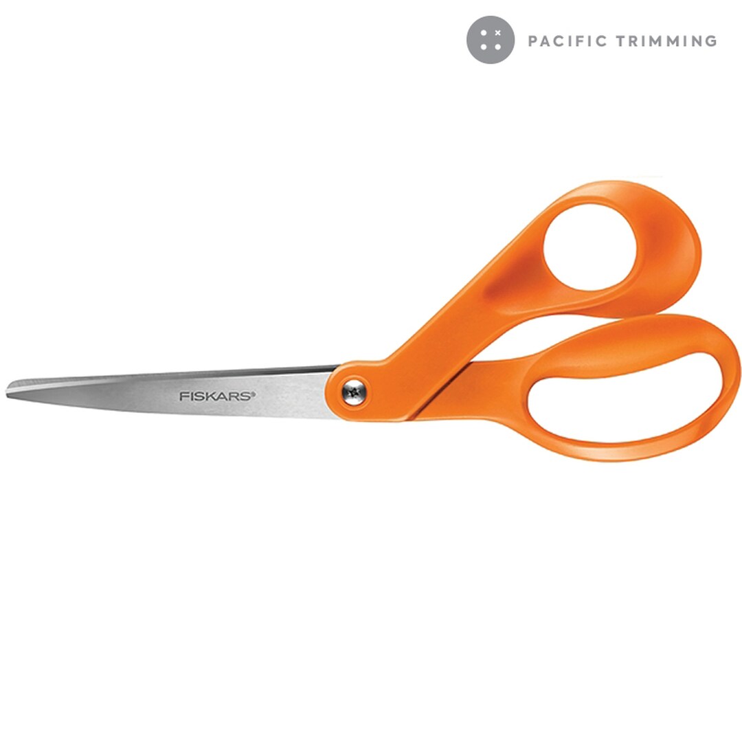 Fiskars the Original Orange Handled Scissors 8 Inch - Etsy