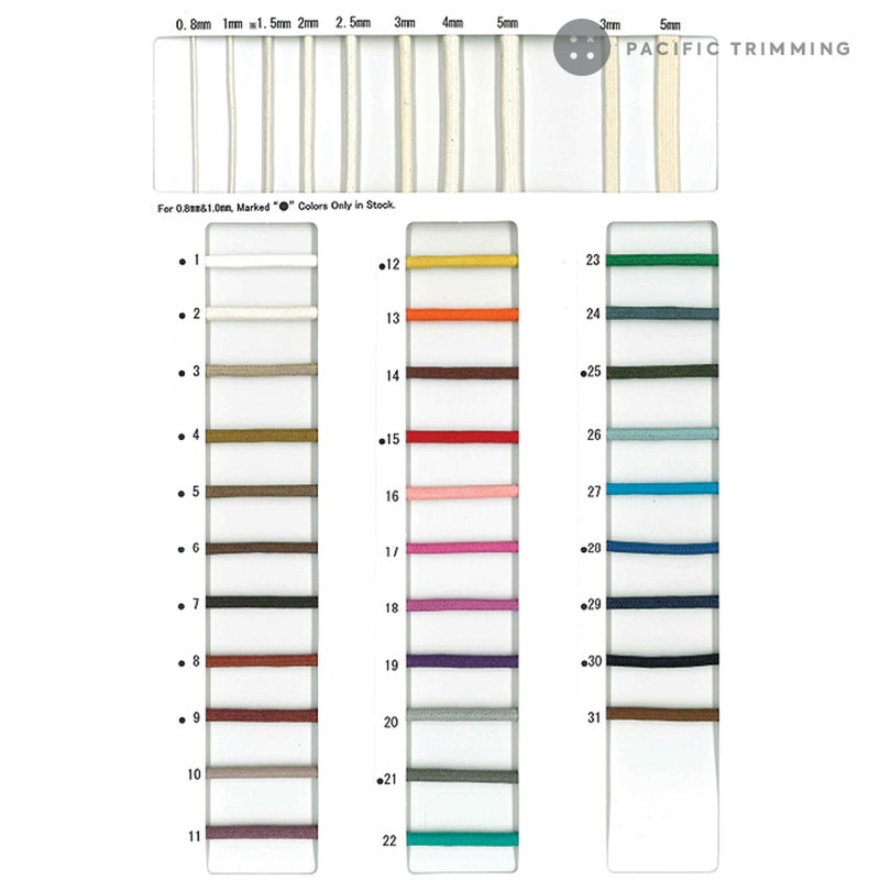 Japanese Silk Flat Cord - Etsy