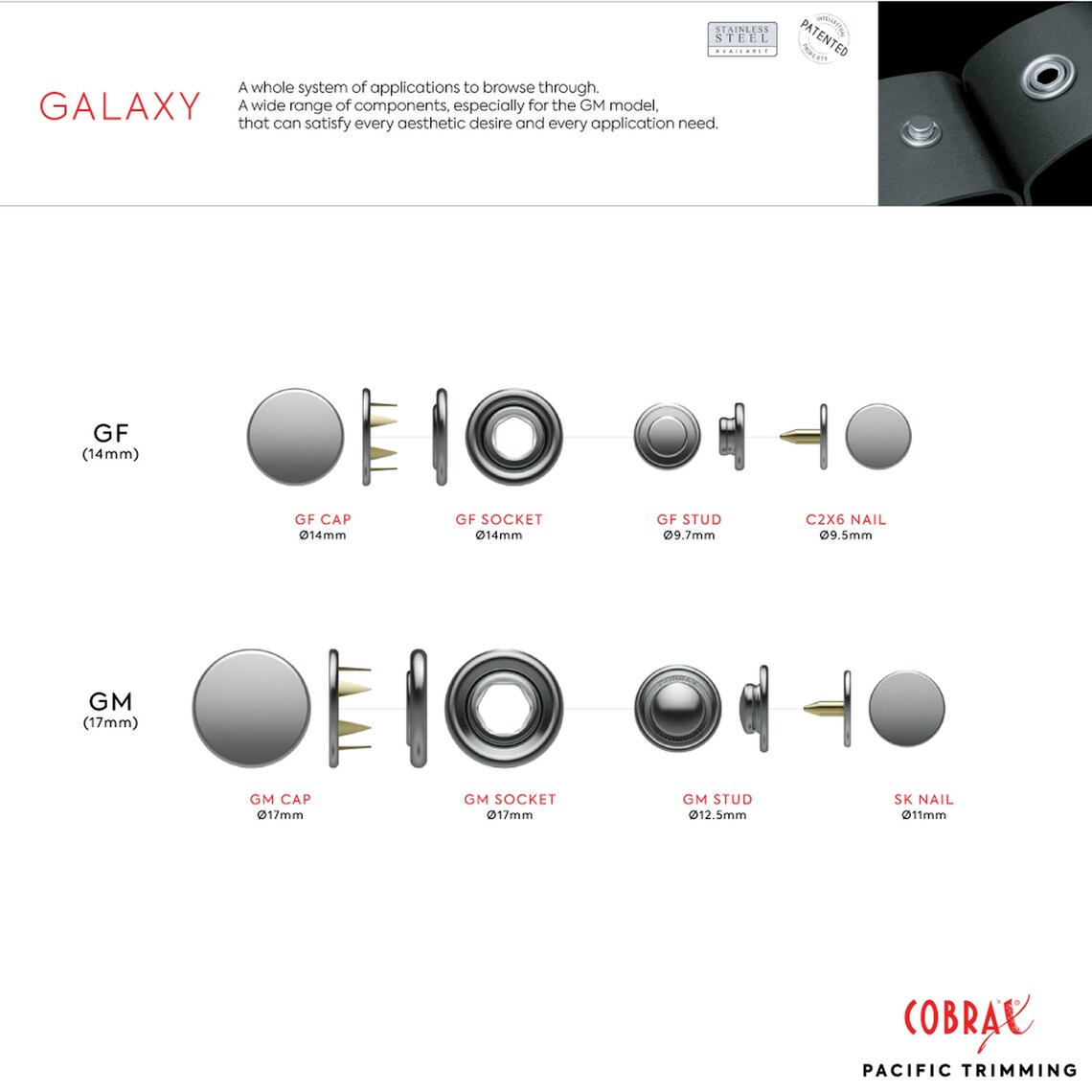 Cobrax Galaxy Snap Fastener Button - Etsy