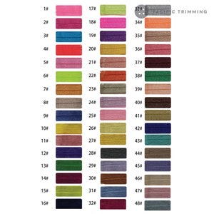 Fold Over Elastic - Etsy