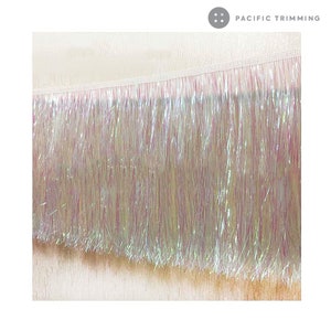 4", 8" Metallic Fringe Trim Multiple Colors - Etsy