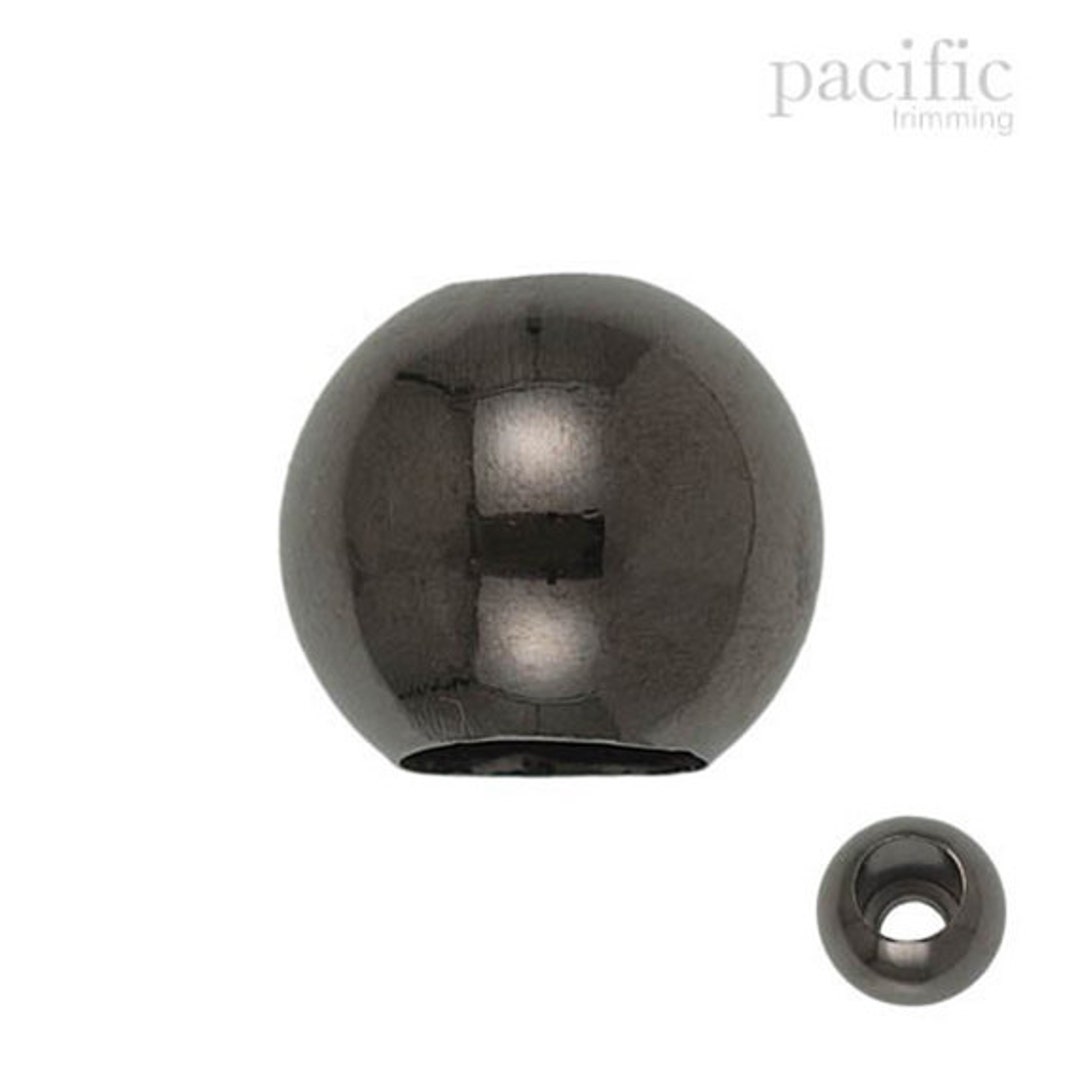 6mm Metal Cord End 170748 Gunmetal - Etsy