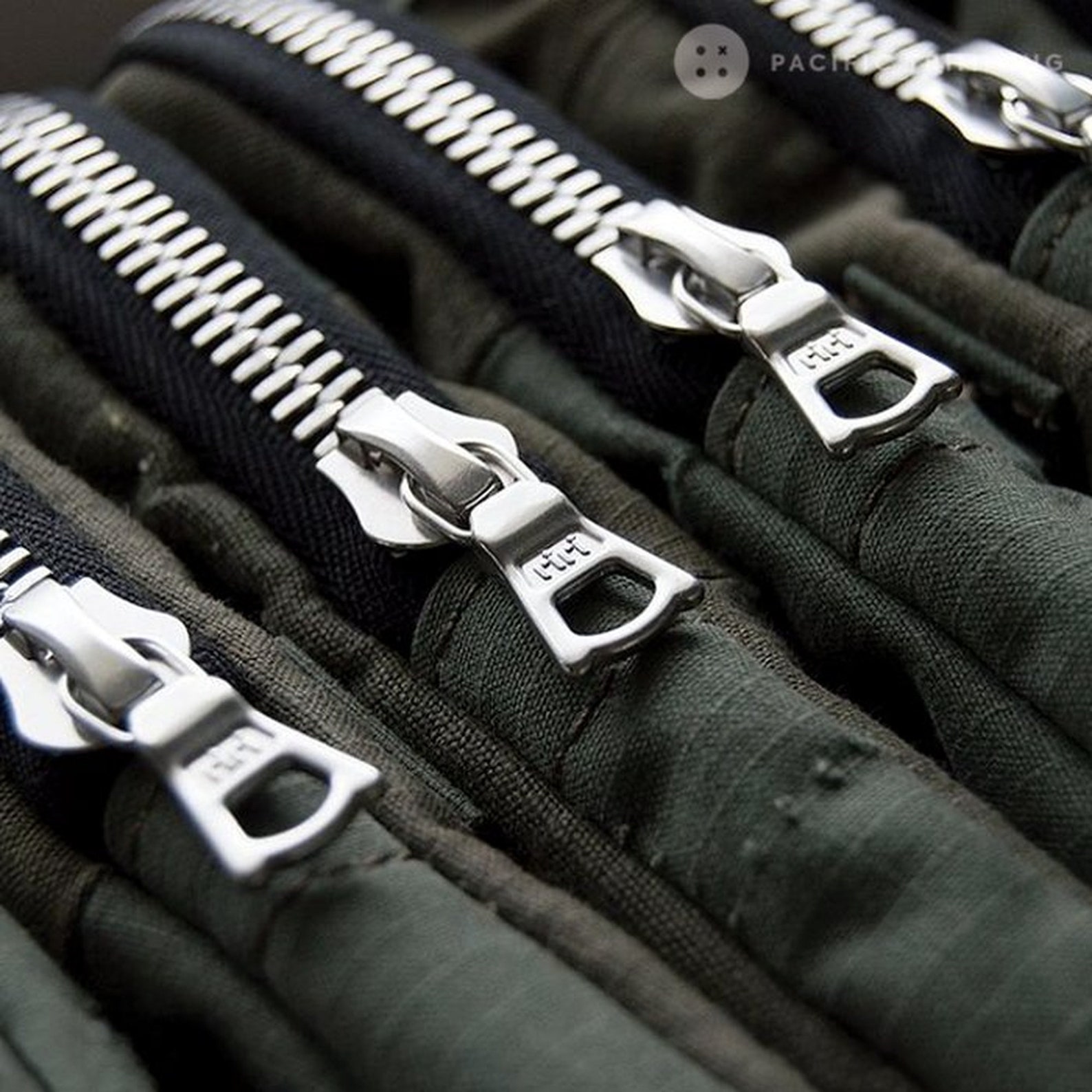 Riri M8 One Way Nickel Teeth Metal Zipper custom Cut to - Etsy