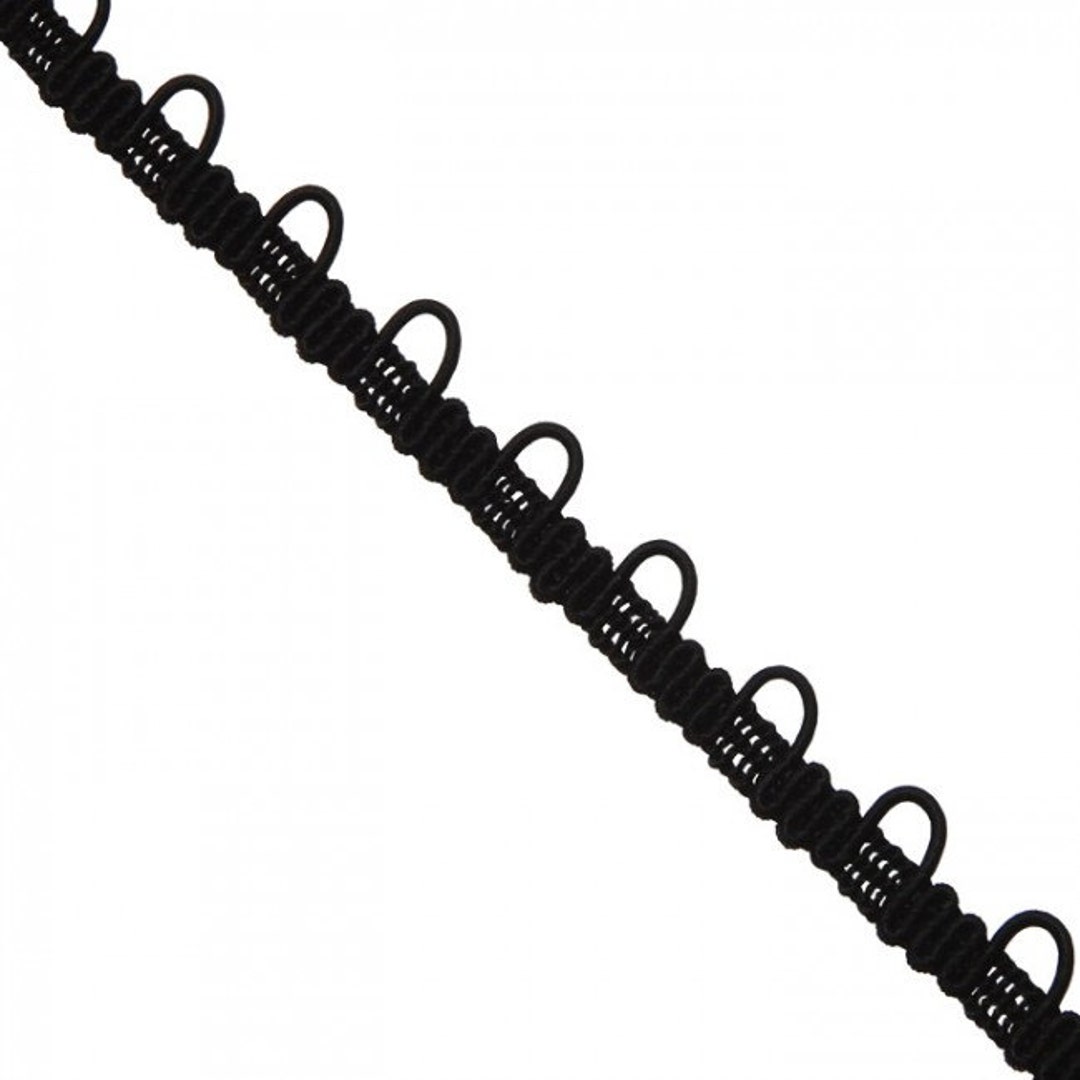1/4" Button Loop Elastic - 7132 - Etsy
