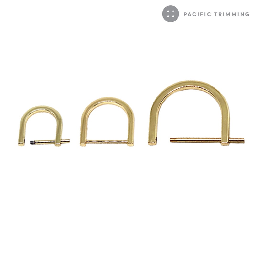 D Rings Screw in Shackle Multiple Colors and Sizes - Etsy