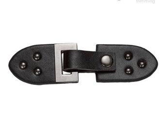 4 3/4 Leather Closure 2 Colors Available 201049 | Etsy