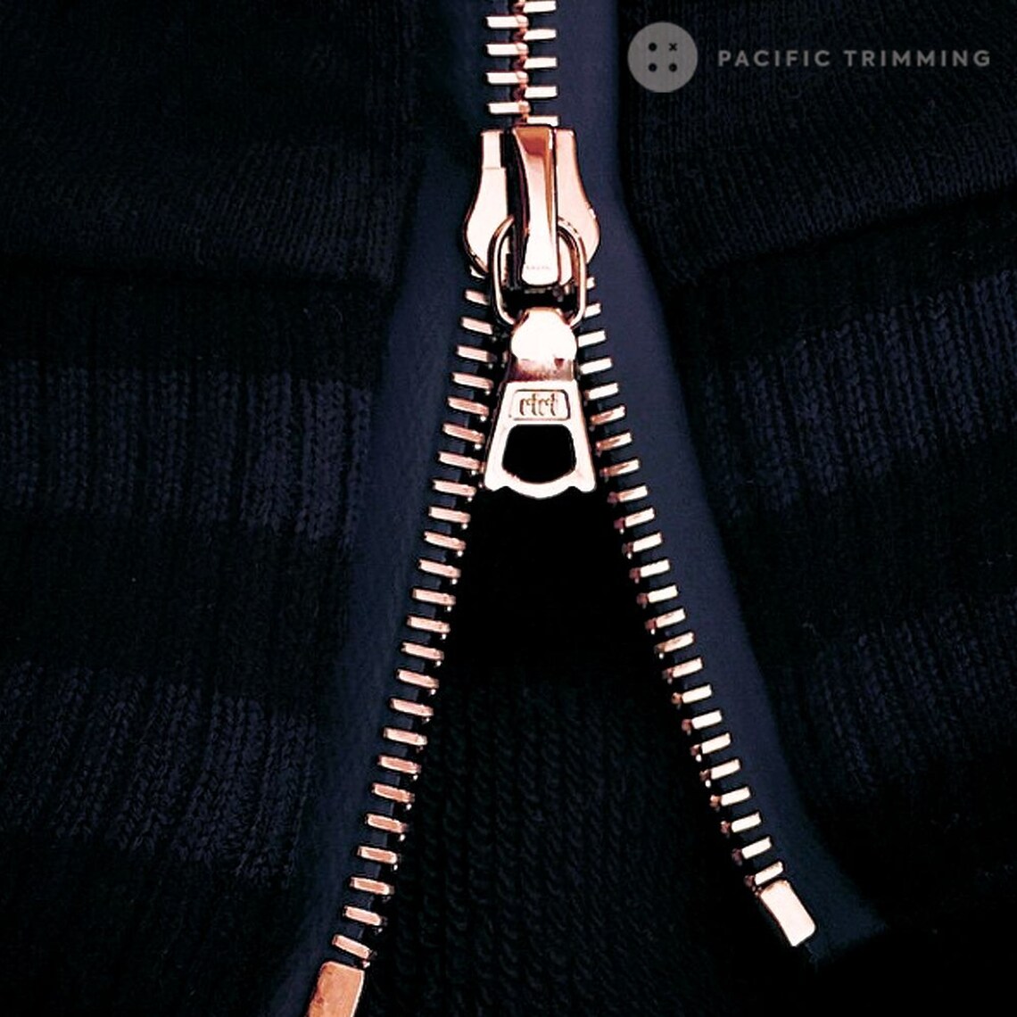 Riri M4/M6/M8 One & Two Way Copper Teeth Metal Zipper custom - Etsy