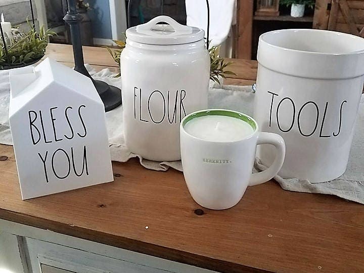 Rae Dunn Bless You DECAL Bless You Farmhouse Decor | Etsy