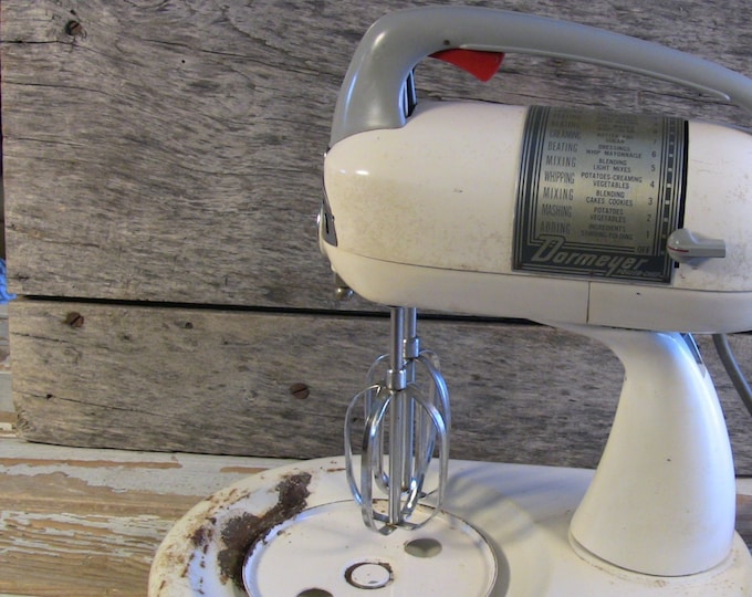 Vintage Dormeyer Electric Mixer Stand Hand 4201 Power Chef 10-speed ...