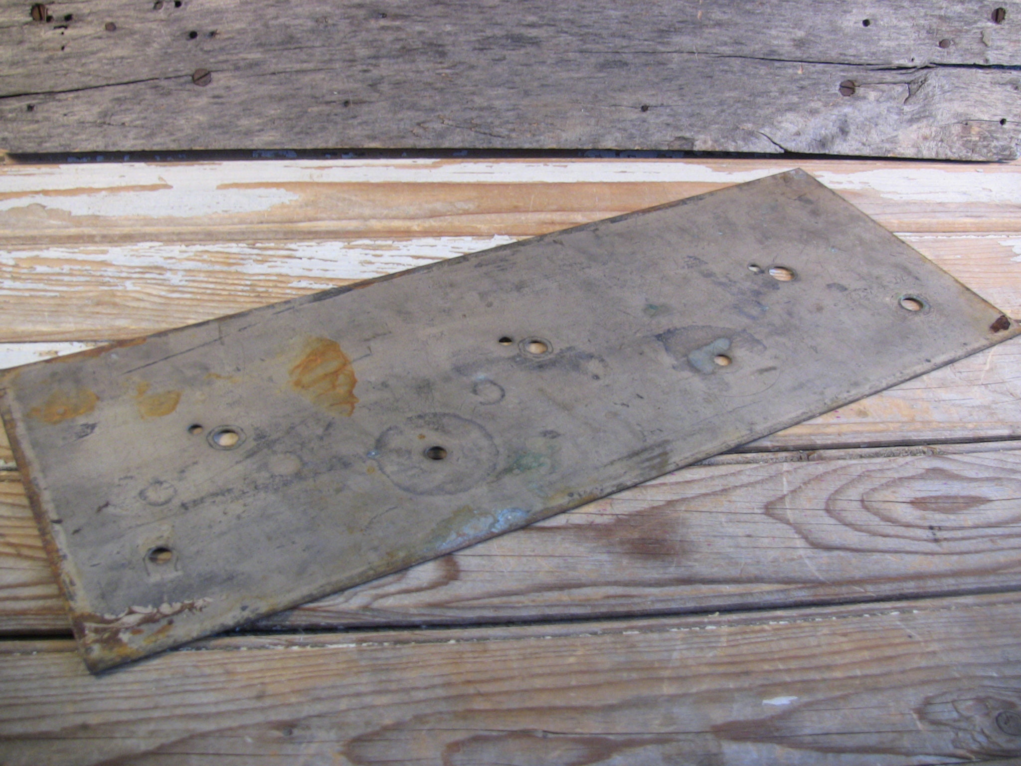 Antique Breadboard Radio Part Metal Face Plate Engraved New - Etsy