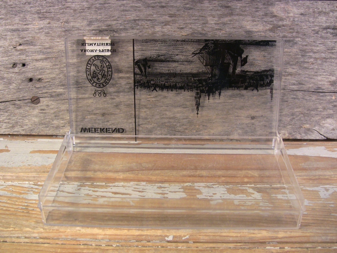 Vintage Decorative Plastic Box Cigar Humidor Storage Weekend - Etsy