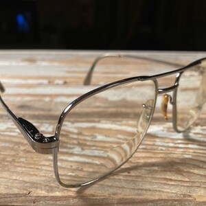 Vintage Men's Aviator Glasses Oversized Eyeglasses Wire Rimmed Glasses ...
