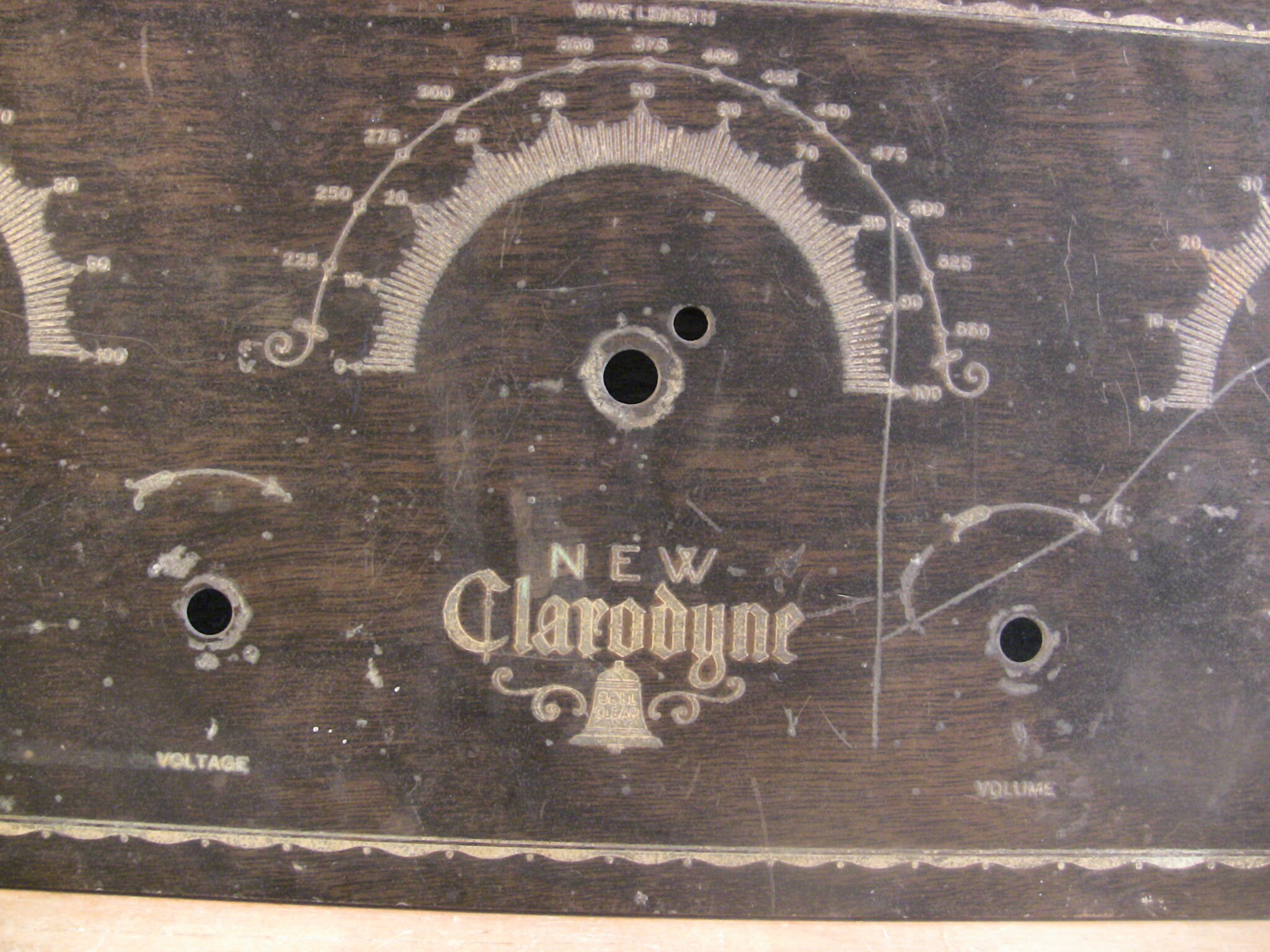 Antique Breadboard Radio Part Metal Face Plate Engraved New - Etsy