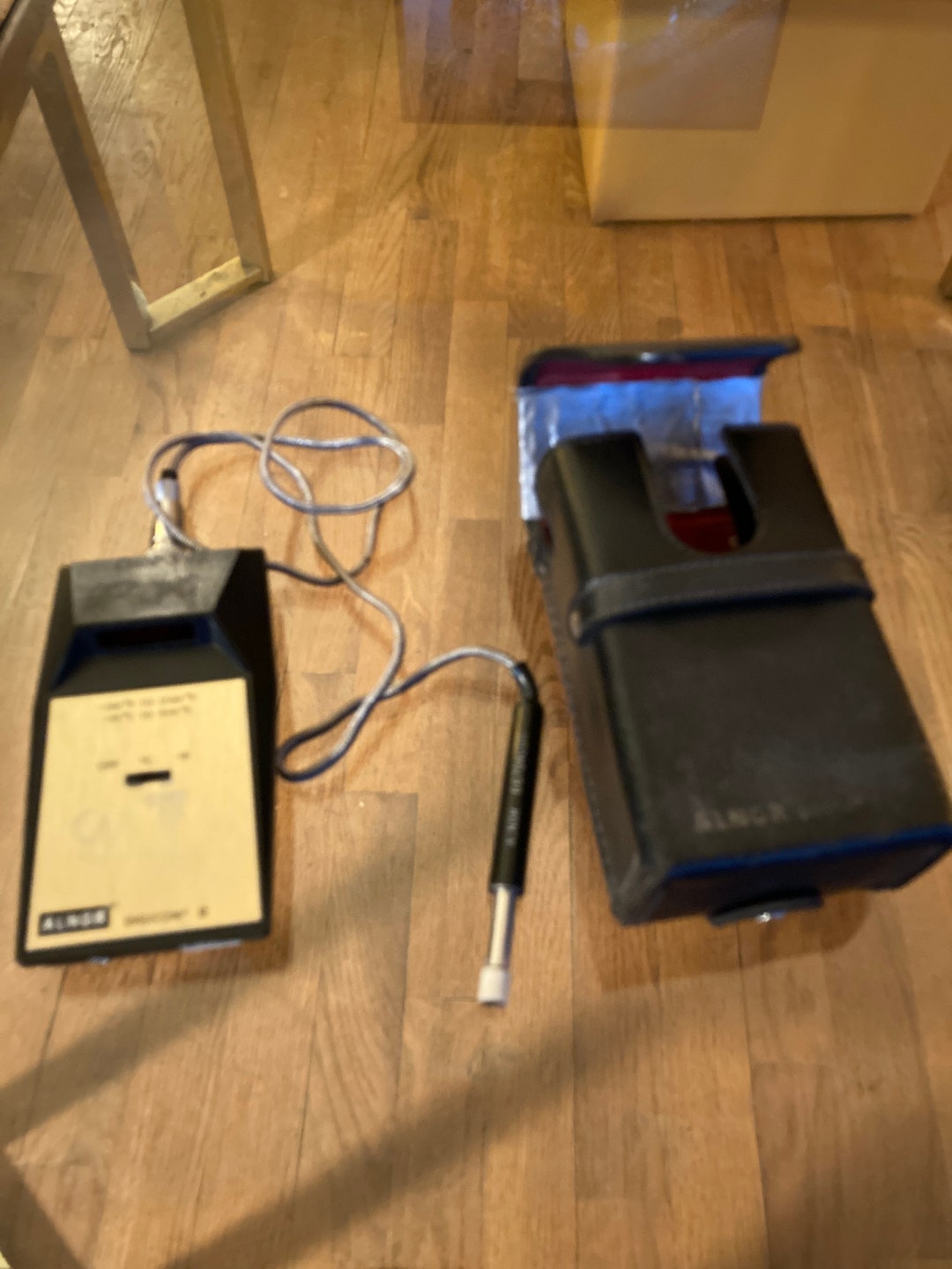 Vintage Auto Racing Tech Used Alnor Tire Pyrometer Probe Digicon II ...