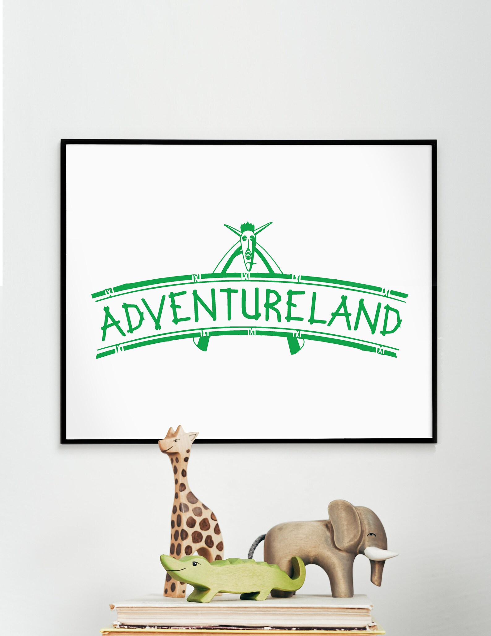 Adventure Print / Land Watercolor / Adventure Painting / Attraction ...
