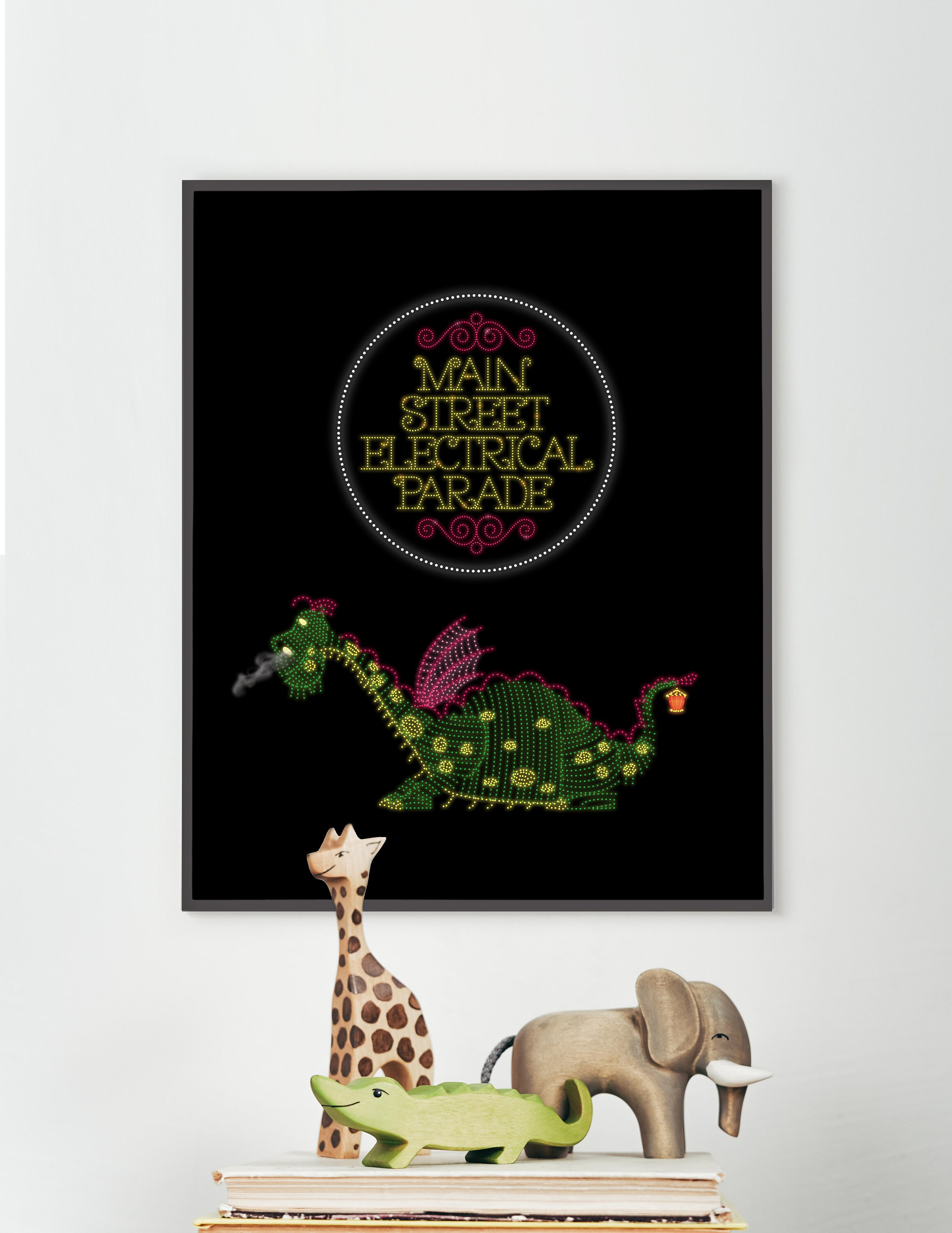 Main Street Parade Print | Elliott | Electrical | Pete Parade | Light ...