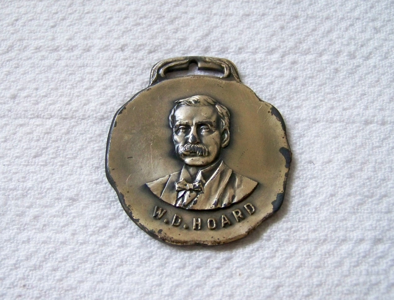 Vtg/antique W.D. HOARD Hoard's Dairyman Juniors Club OFFICIAL BADGE ...