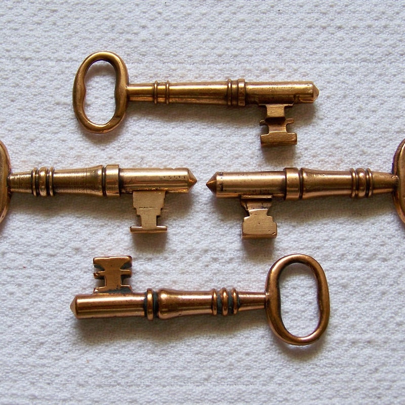 Skeleton Key Lock - Etsy