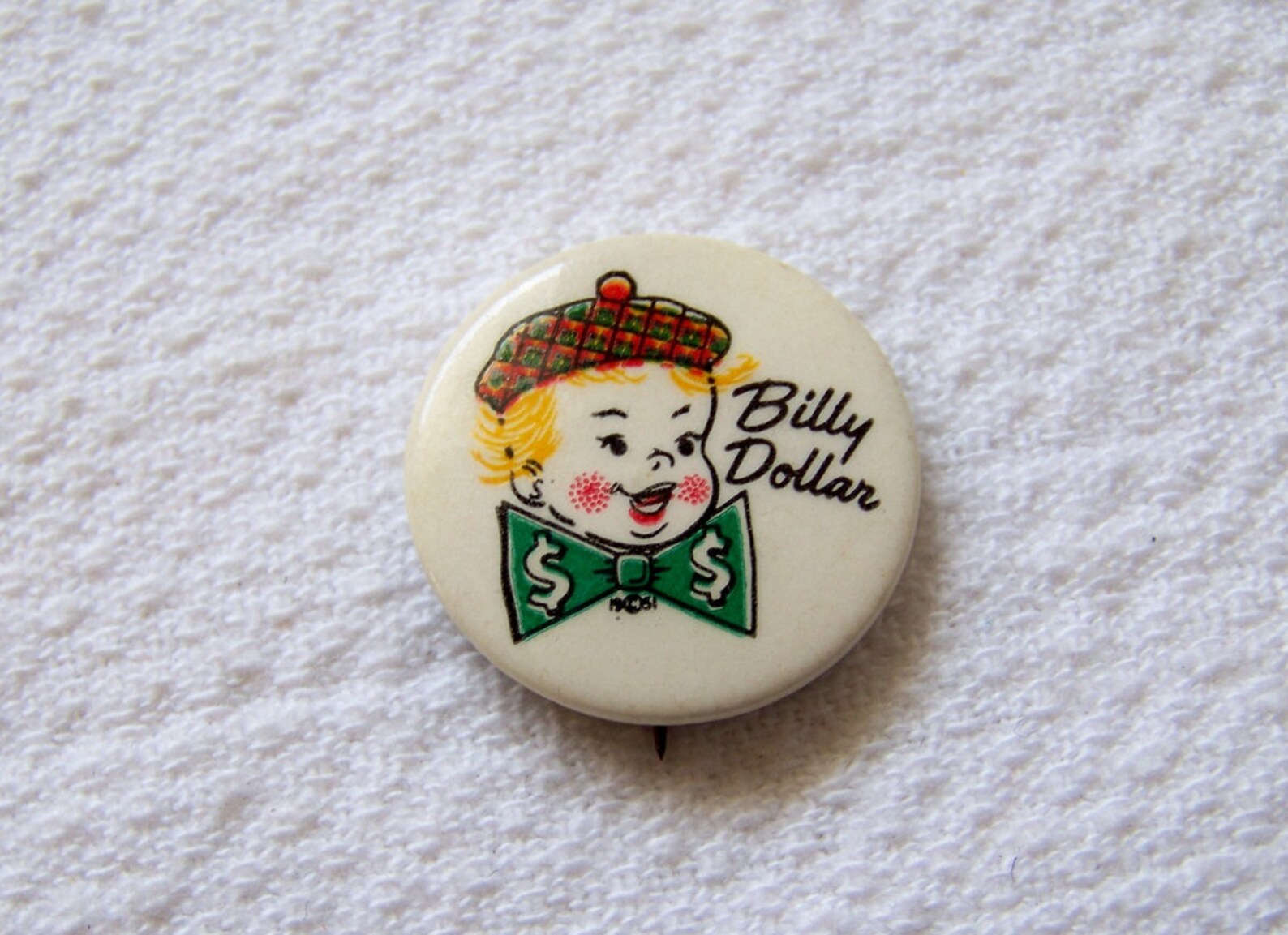 Vintage 1950s BILLY DOLLAR Scottish Rich Kid Bowtie Cartoon Character ...