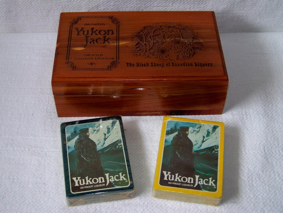 HTF Circa 1983 YUKON JACK black Sheep of Canadian - Etsy