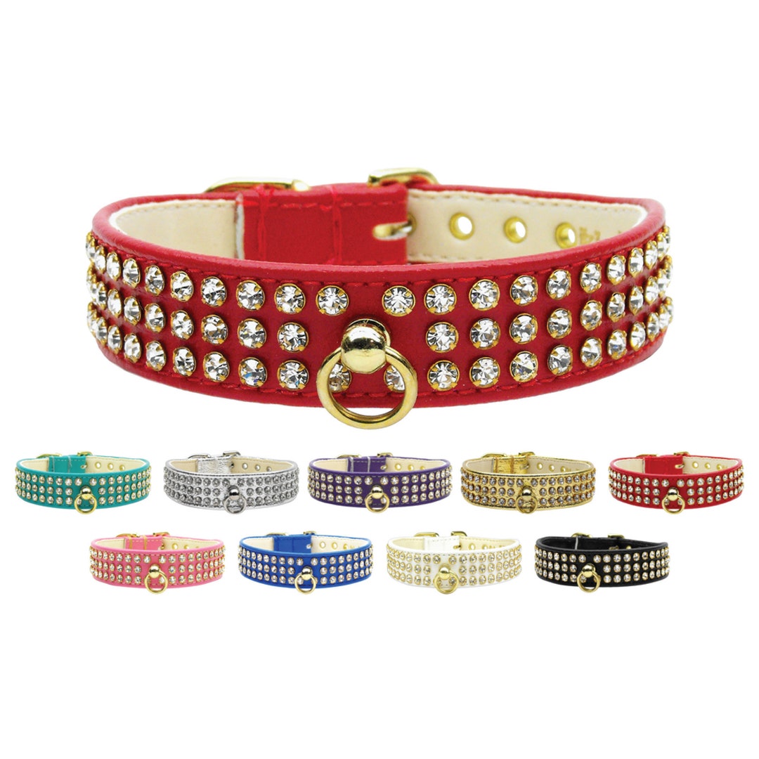 Dog Puppy & Pet Collar 73 Clear Crystal Jewelry - Etsy