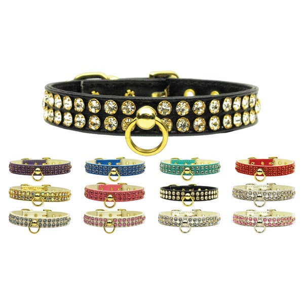 Rhinestone Dog Collar - Etsy