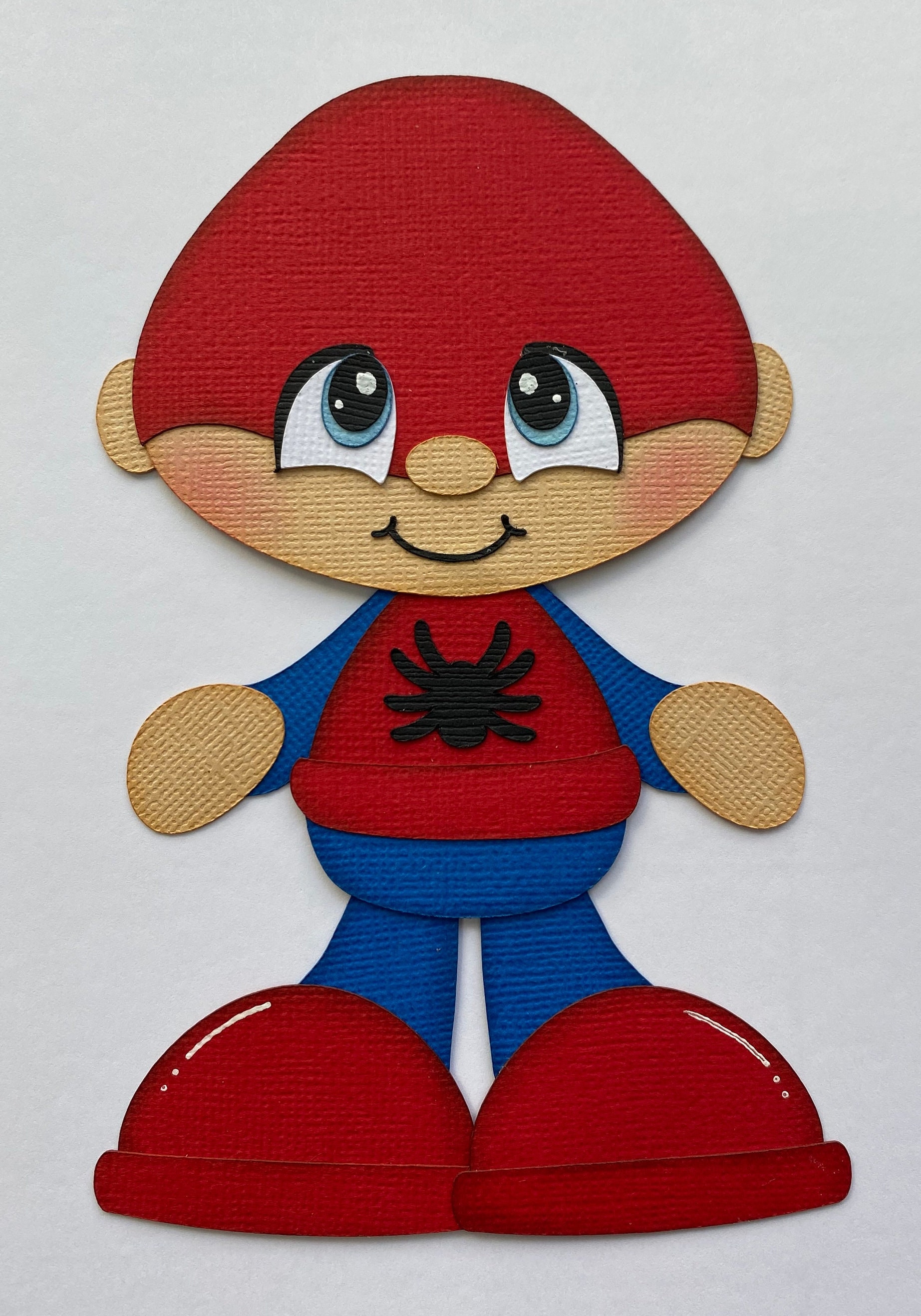 Spider Super Hero Paper Piecing Scrapbook Embellishment - Etsy
